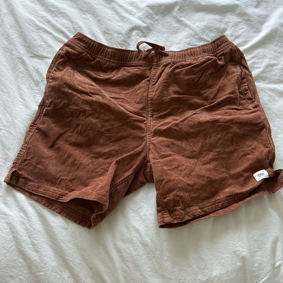 Katin | Shorts | Mens Katin Cord Rust Casual Shorts | Poshmark